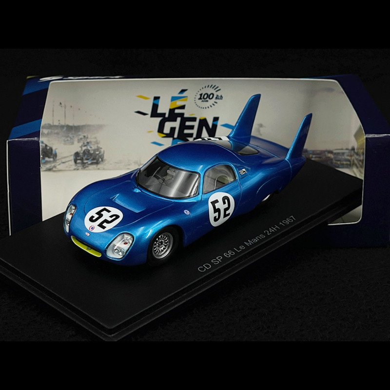 Peugeot SP 66 n° 52 24h LeMans 1967 1/43 Spark S4598