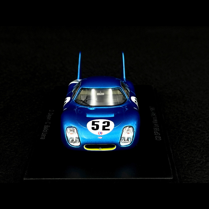 Peugeot SP 66 n° 52 24h LeMans 1967 1/43 Spark S4598