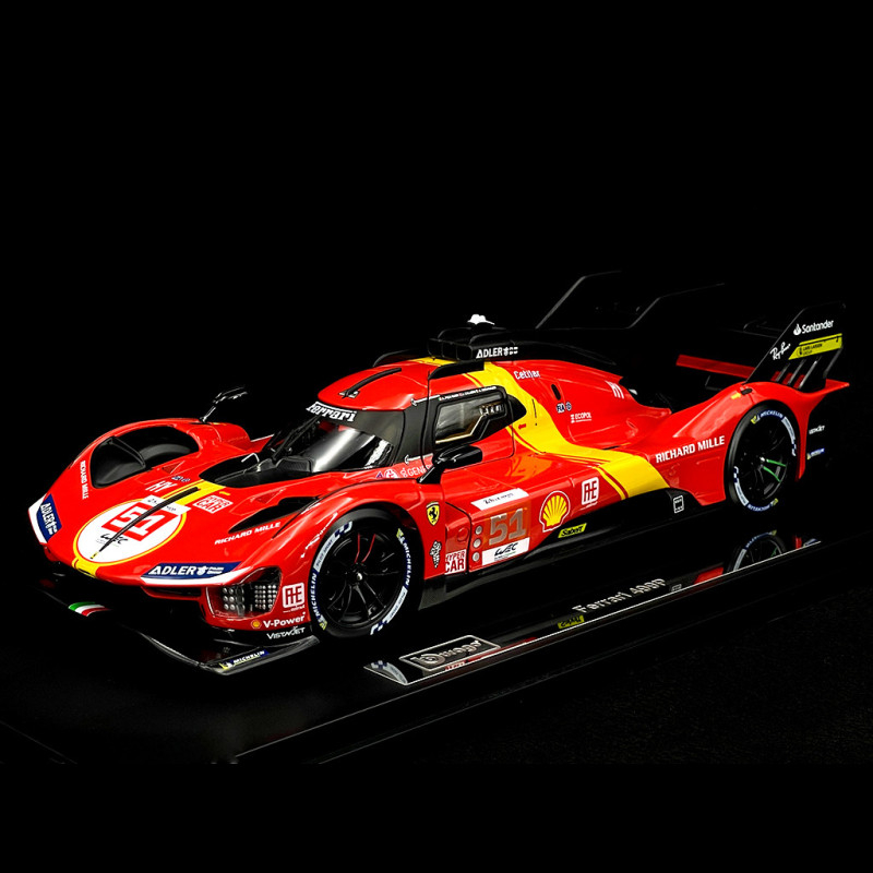 Ferrari 499P 3L N° 51 Winner 24h Le Mans 2023 1/18 Bburago 18-16311