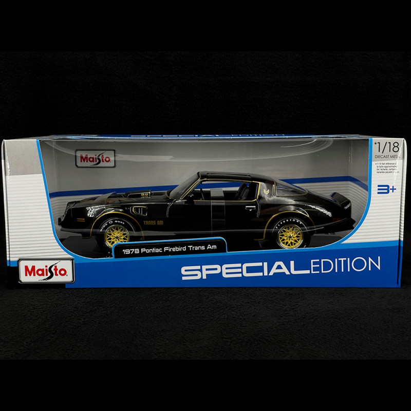 Pontiac Firebird Trans Am 1978 black 1/18 Maisto 31464BK