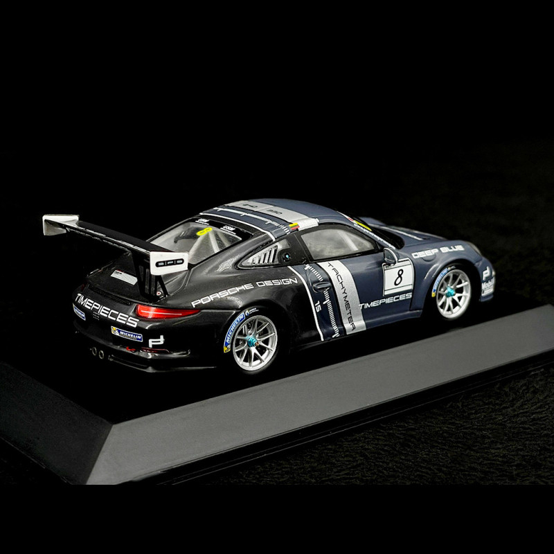 Porsche 911 GT3 Cup type 991 n° 8 2016 Deep blue Porsche Design 1/43 ...