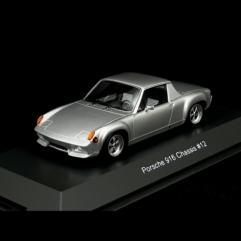 Porsche 916 1972 Silver Grey 1/43 Schuco 450918900