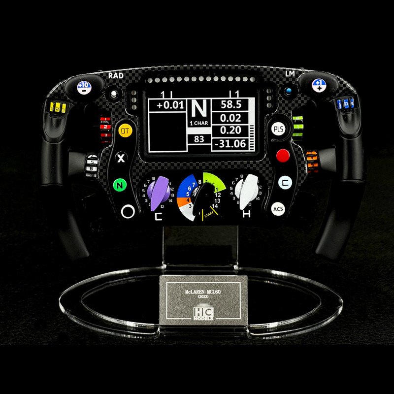 McLaren Steering Wheel MCL60 2023 F1 1/2 HC Models HC202601
