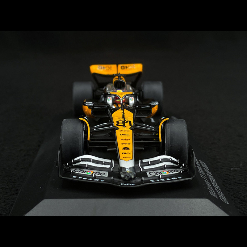 Oscar Piastri McLaren MCL60 n° 81 4th GP Grande Bretagne 2023 1/43 ...