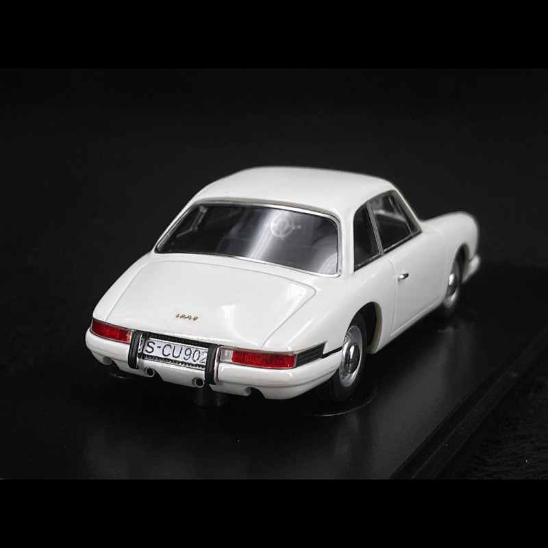 Porsche 754 T7 Test Car 1959 White 1/43 AutoCult ATC90328