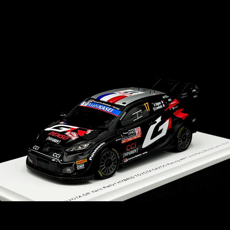 Toyota GR Yaris Rally1 Hybrid n° 17 2eme Rallye Monte Carlo 2024 1/43 ...