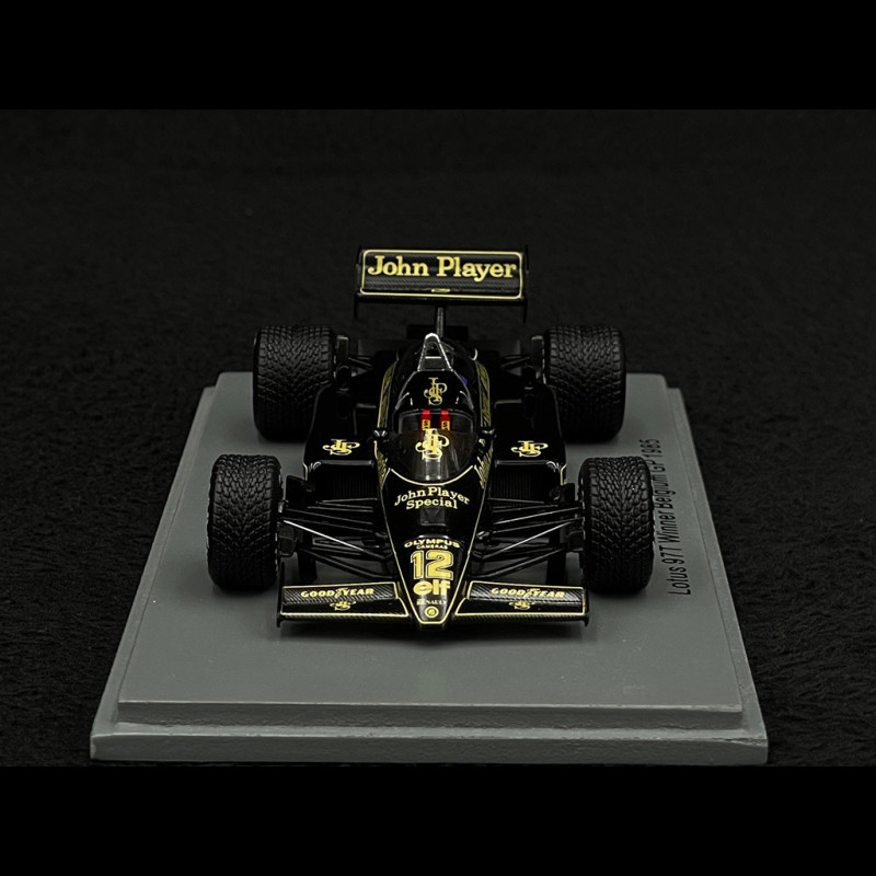 Ayrton Senna Lotus 97T n° 12 Winner GP Belgium 1985 1/43 Spark S7154