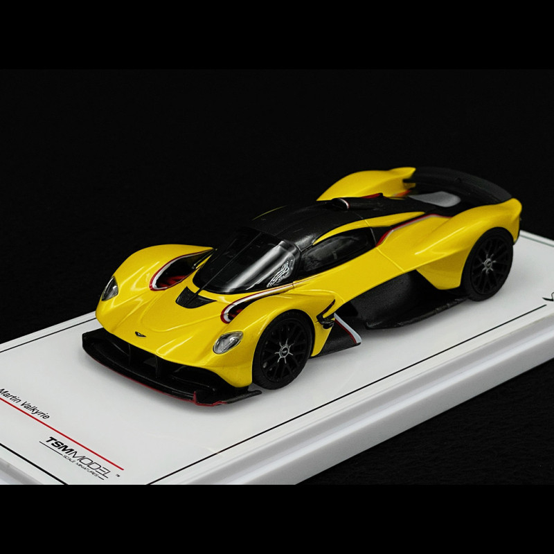 Yellow Aston Martin Valkyrie