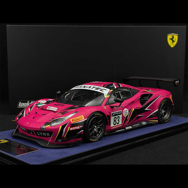 Ferrari 488 GT3 n° 83 Iron Dames Winner 24h Spa 2022 1/18 LookSmart ...