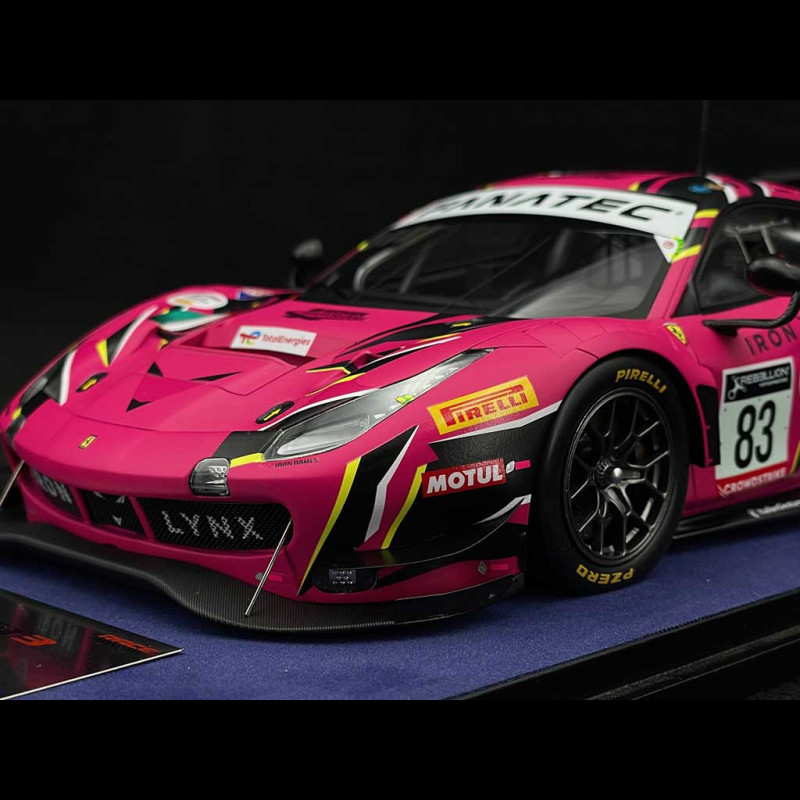 Ferrari 488 GT3 n° 83 Iron Dames Winner 24h Spa 2022 1/18 LookSmart ...