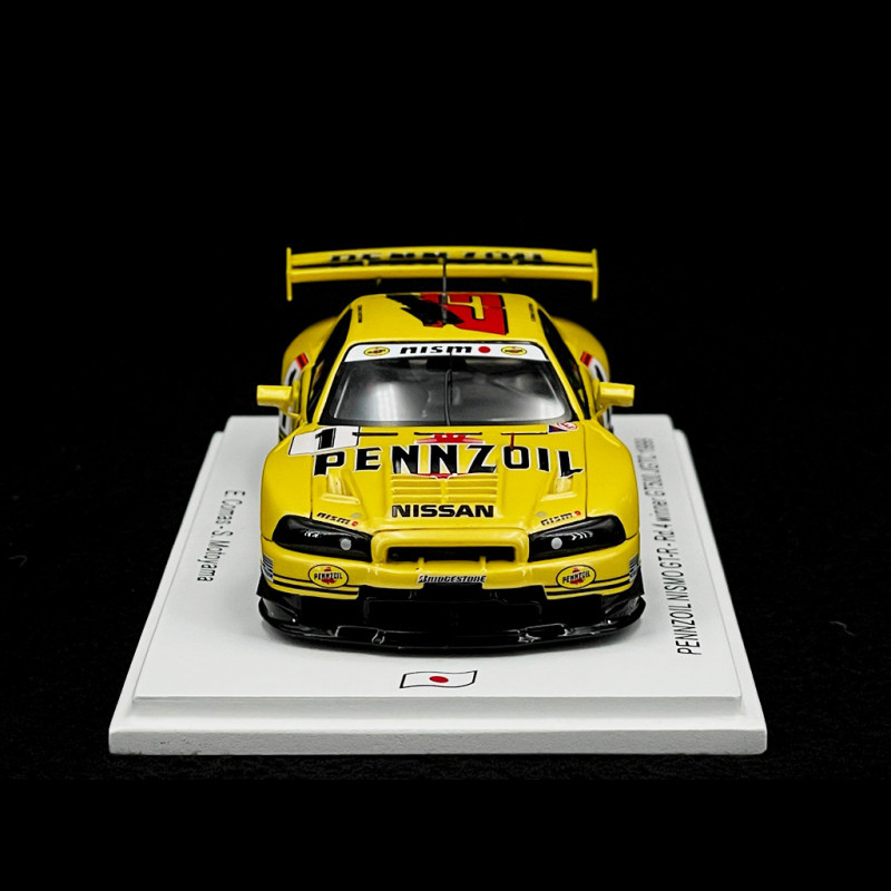Nissan Skyline GT-R R34 n° 1 Winner JGTC 1999 1/43 Spark SJ163