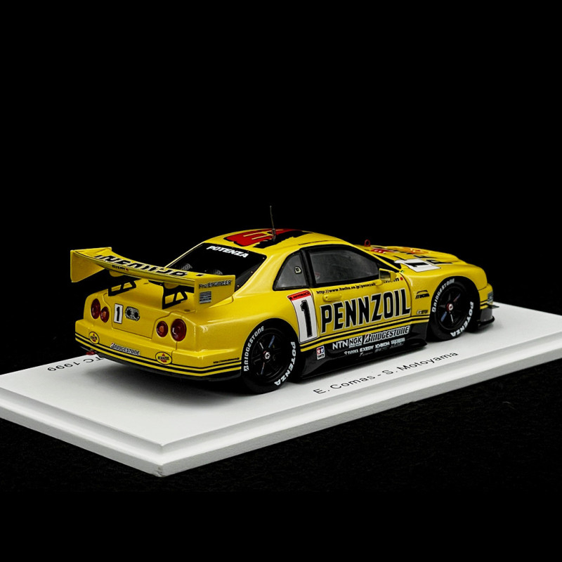 Nissan Skyline GT-R R34 n° 1 Winner JGTC 1999 1/43 Spark SJ163