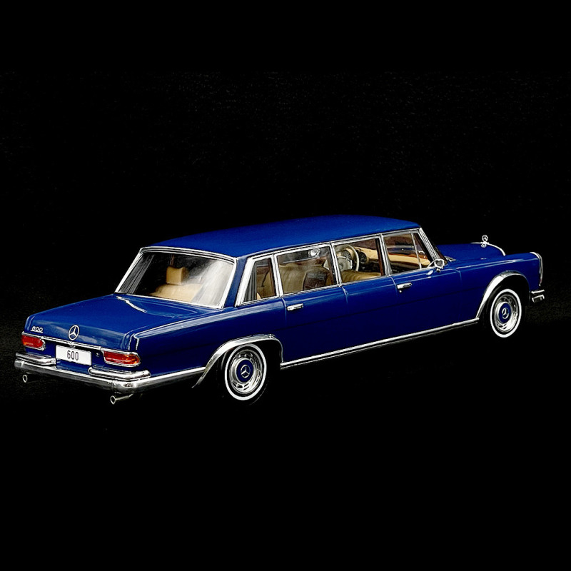 Mercedes-Benz 600 W100 LWB Pullman 1969 Dark Blue 1/18 ModelCar Group ...