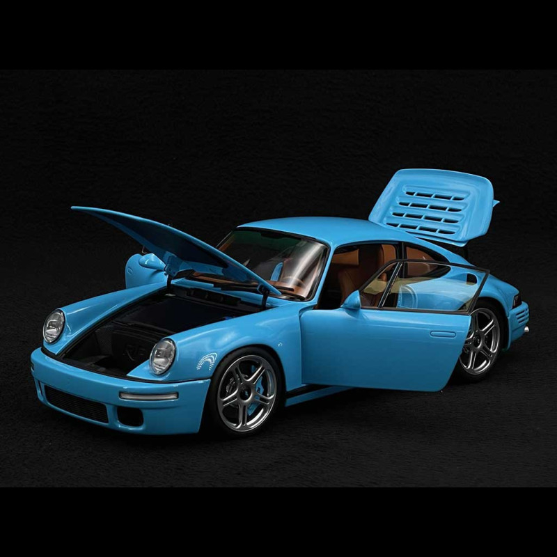 Porsche RUF CTR Anniversary 2017 Bavarian Sky Blue 1/18 Almost Real ...