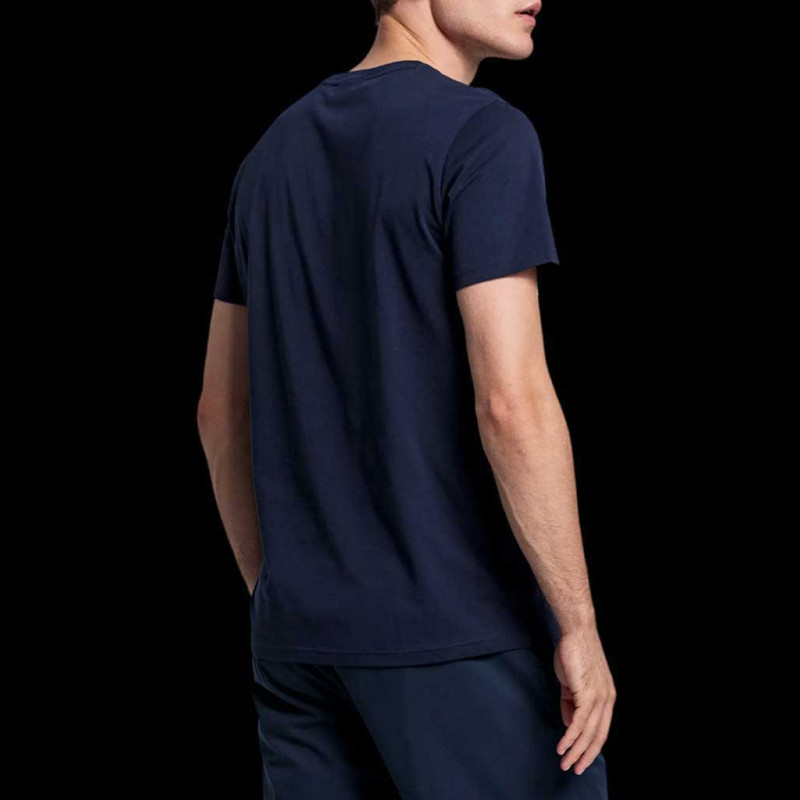 Gant T-shirt 24h Le Mans Navy Blue - men