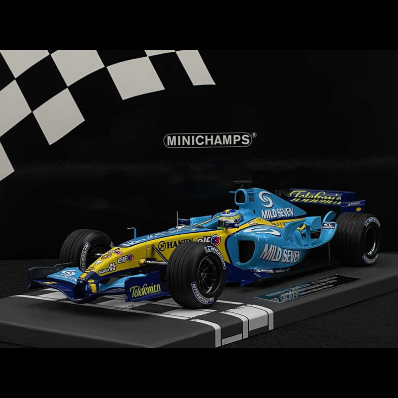 Giancarlo Fisichella Renault R25 V10 n° 5 Winner GP Australia 2005 F1 1 ...