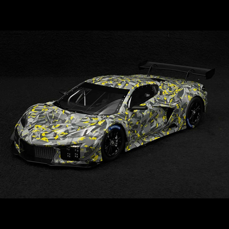 Chevrolet Corvette C8 Z06 GT3.R Test Car Sebring 2022 Grey 1/18 Top ...