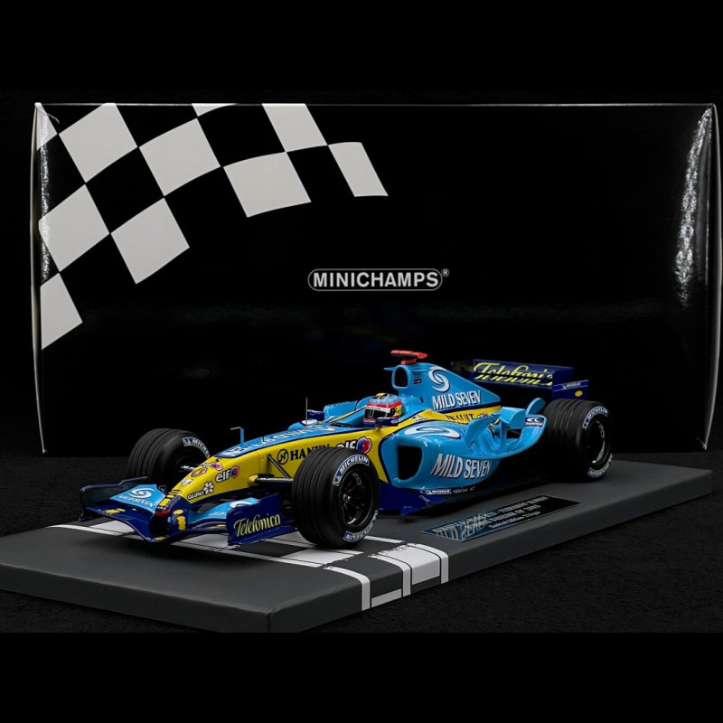 Fernando Alonso Renault R25 V10 n° 5 Winner GP Bahrain 2005 F1 1/18 ...