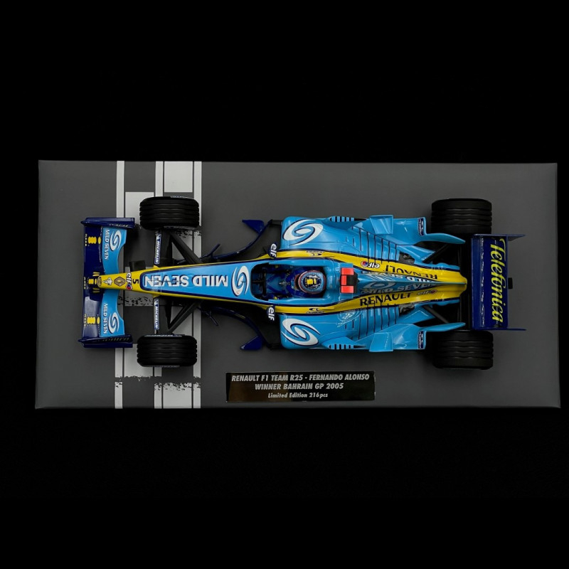 Fernando Alonso Renault R25 V10 n° 5 Winner GP Bahrain 2005 F1 1/18 ...