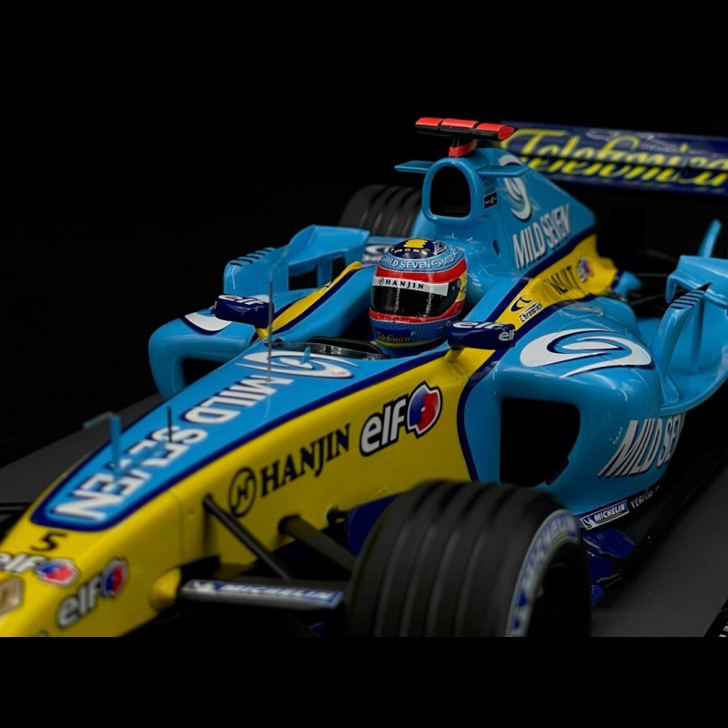 Fernando Alonso Renault R25 V10 n° 5 Winner GP Bahrain 2005 F1 1/18 ...