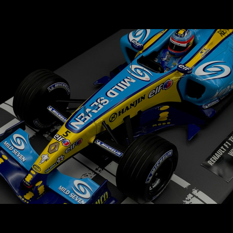 Fernando Alonso Renault R25 V10 n° 5 Winner GP Bahrain 2005 F1 1/18 ...