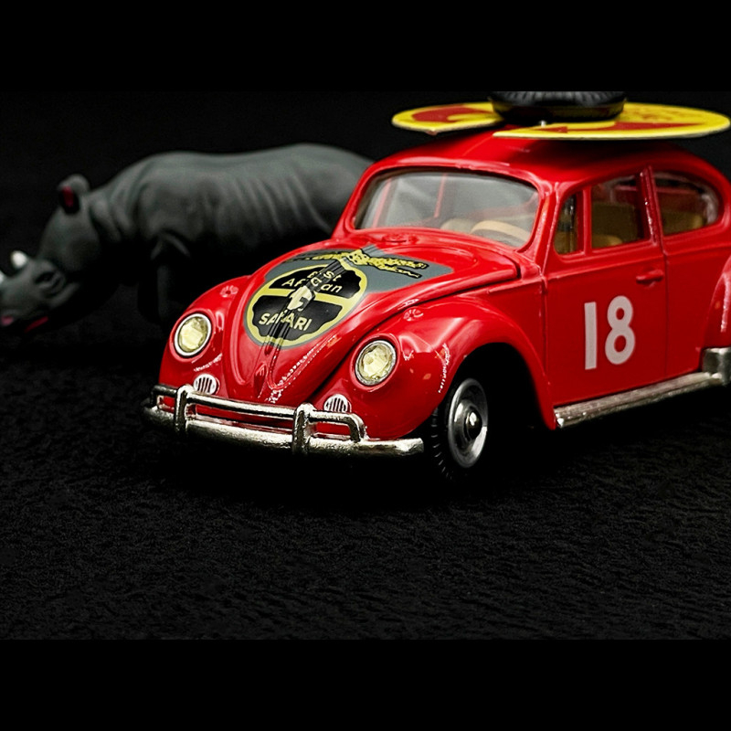 Volkswagen Beetle Rallye Safari n° 18 1954 1/44 Corgi Toys CD54321019