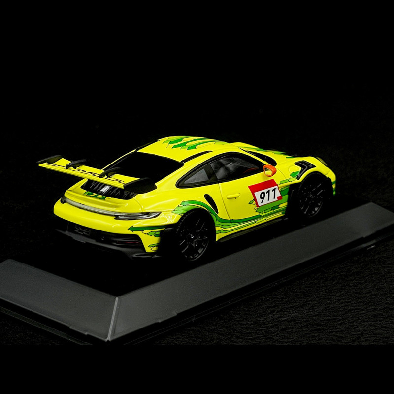 Porsche 911 GT3 RS Type 992 Grello 2023 Yellow / Green 1/43 Spark WAP0202840SGT3