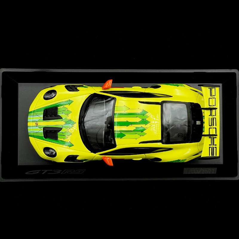 Porsche 911 GT3 RS Type 992 Grello 2023 Gelb / Grün 1/43 Spark ...