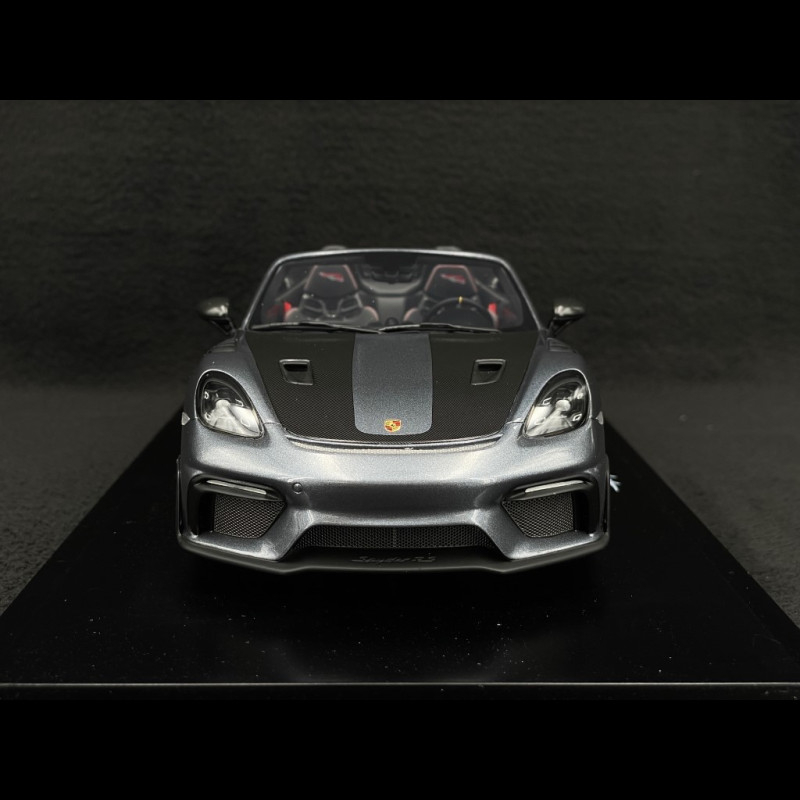 Porsche 718 Spyder RS Type 982 2024 Vanadium Grey Metallic 1/18 Spark ...