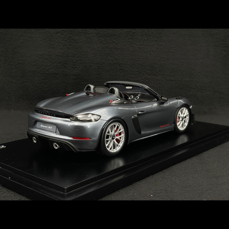 Porsche 718 Spyder RS Type 982 2024 Vanadium Grey Metallic 1/18 Spark ...