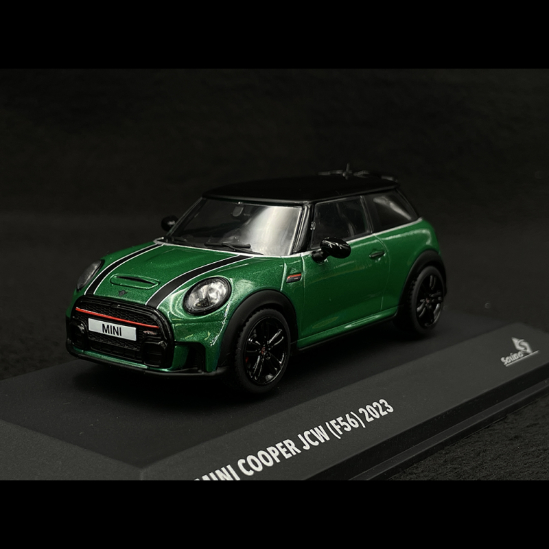 Mini Cooper John Works 2023 Vert British Racing 1/43 Solido S4315002