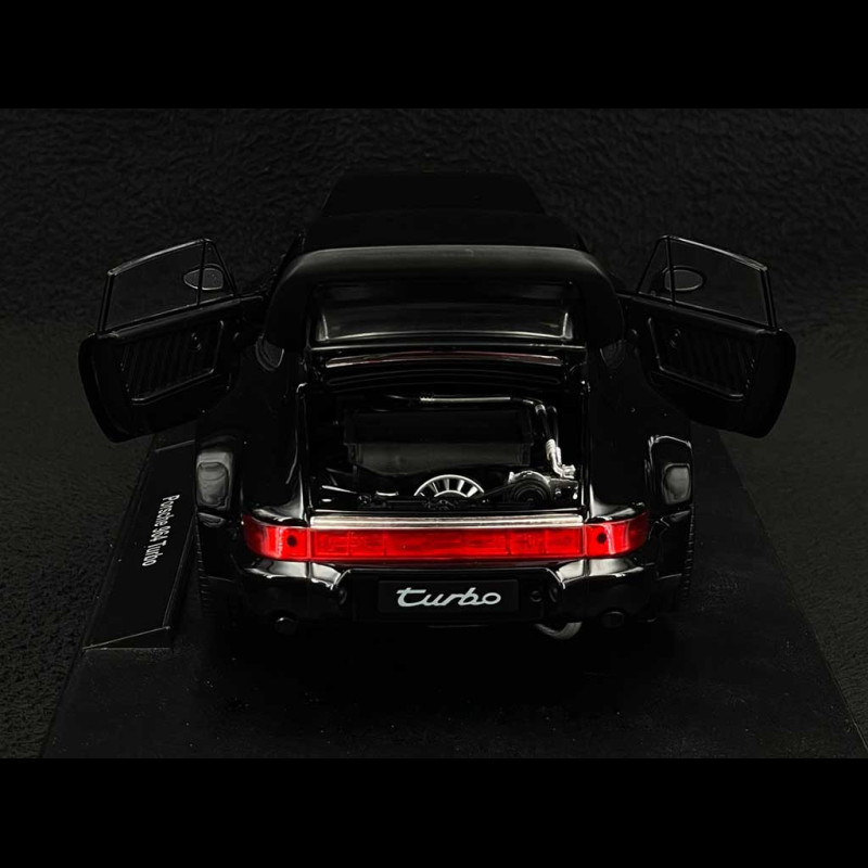 Porsche 911 Turbo Type 964 1989 Noir 1/18 Welly 18026BK