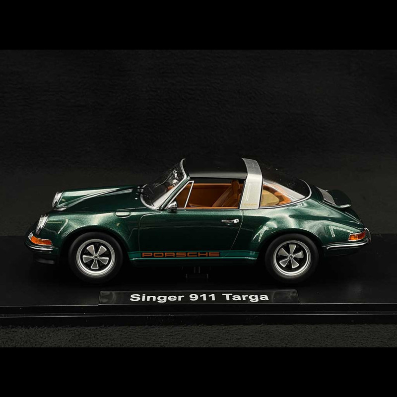 Singer Porsche 911 Targa 2014 Dark Green 1/18 KK Scale KKDC180473