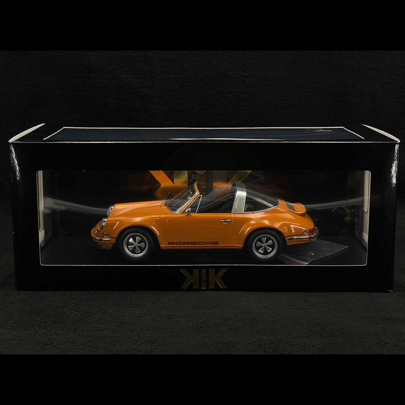 Singer Porsche 911 Targa Orange 1/18 KK Scale KKDC180472