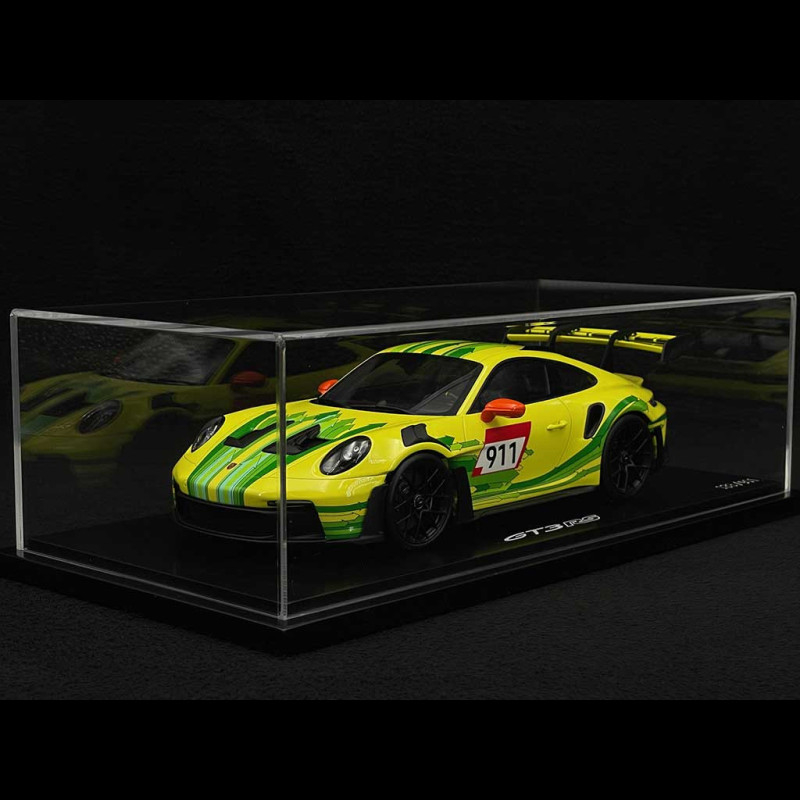Porsche 911 GT3 RS Typ 992 Grello 2023 Gelb / Grün 1/18 Spark ...