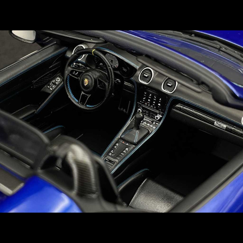 Porsche 718 Spyder RS Type 982 2024 Sanmarino Blue 1/18 Spark WAP0212170RSPY