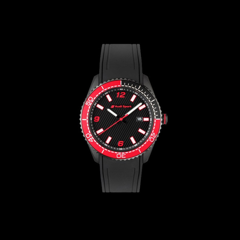 Montre Audi Sport Noir / Rouge 3102400100