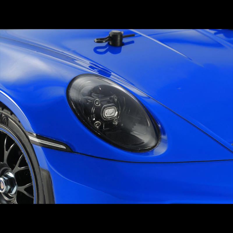 Porsche 911 GT3 992 Type 2021 Bright Blue R/C 1/10 Tamiya 47496