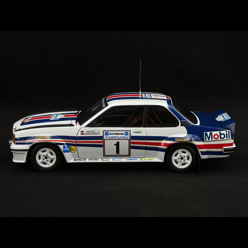 Walter Röhrl Opel Ascona 400 n° 1 2ème Rallye de l'Acropole 1982 1/18 ...