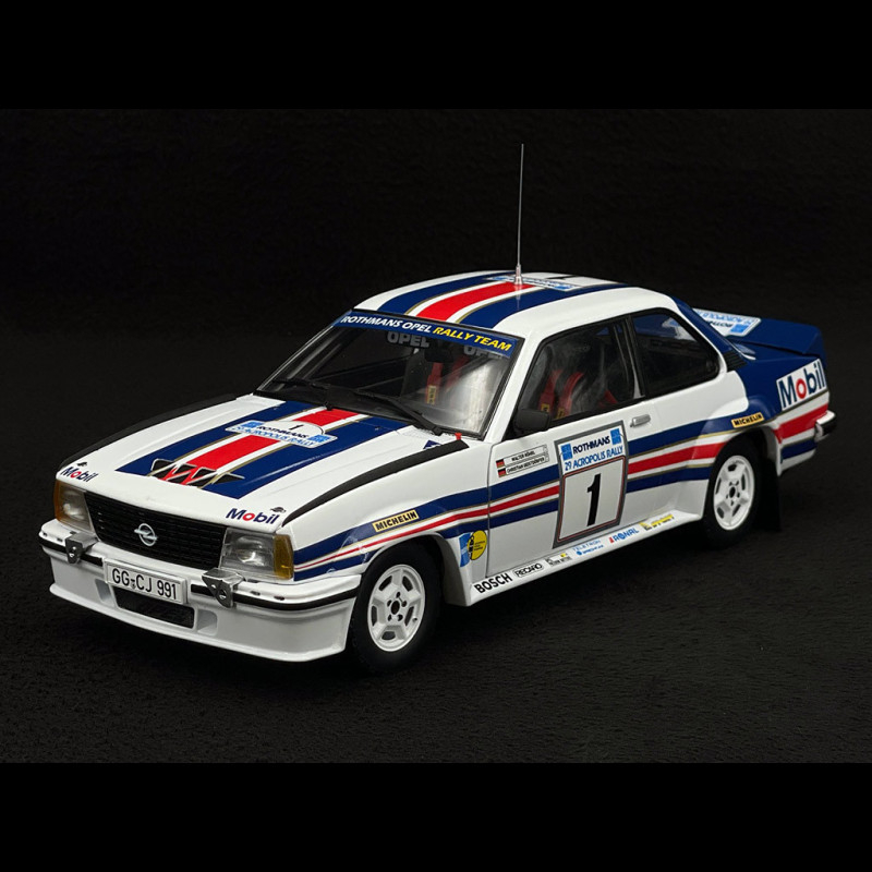 Walter Röhrl Opel Ascona 400 n° 1 2nd Rallye Acropolis 1982 1/18 Sun ...