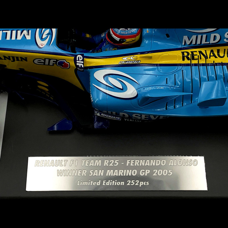Fernando Alonso Renault R25 V10 n° 5 Vainqueur GP Saint Marin 2005 F1 1 ...