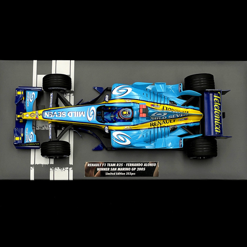 Fernando Alonso Renault R25 V10 n° 5 Winner GP San Marino 2005 F1 1/18 ...