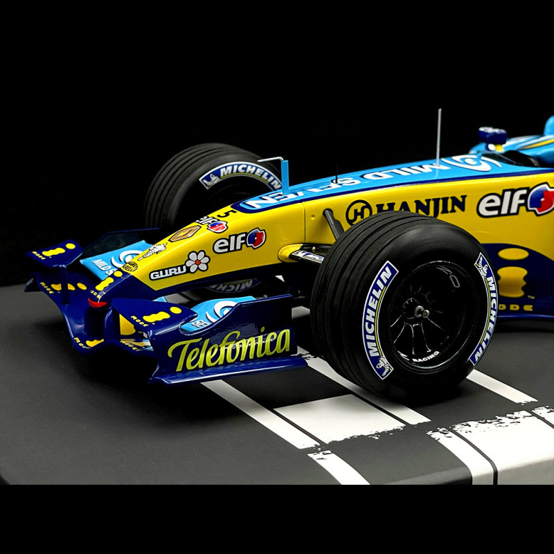 Fernando Alonso Renault R25 V10 n° 5 Winner GP San Marino 2005 F1 1/18 ...