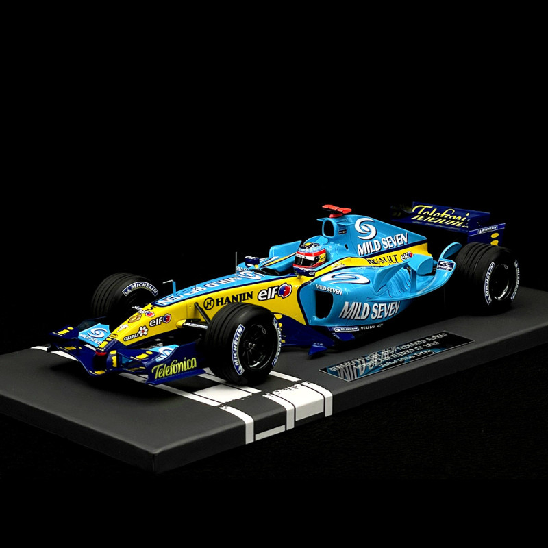 Fernando Alonso Renault R25 V10 n° 5 Winner GP San Marino 2005 F1 1/18 ...