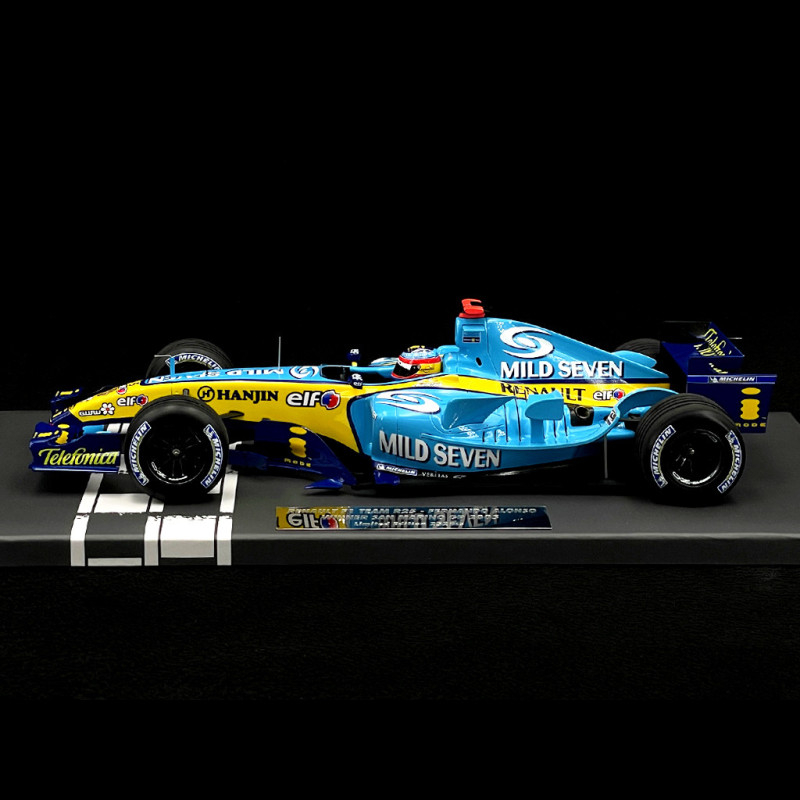 Fernando Alonso Renault R25 V10 n° 5 Winner GP San Marino 2005 F1 1/18 ...