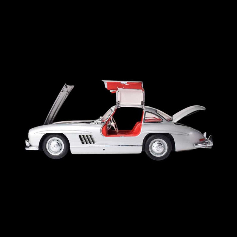 Kit Mercedes 300 SL Type W198 Butterfly Doors 1955 Silver Grey 1/8 Ixo ...