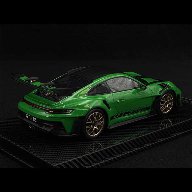 Porsche 911 GT3 RS Type 992 2022 Weissach Package Python Green 1/18 ...