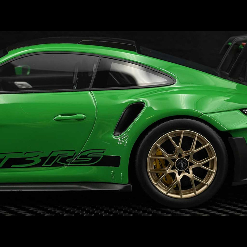 Porsche 911 GT3 RS Type 992 2022 Weissach Package Python Green 1/18 ...