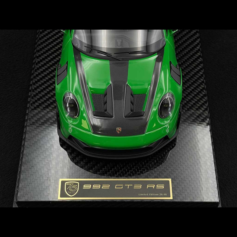 Porsche 911 GT3 RS Type 992 2022 Weissach Package Python Green 1/18 ...