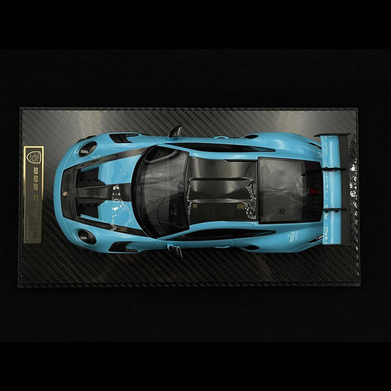 Porsche 911 GT3 RS Type 992 2022 Weissach Package Bleu Gulf 1/18 ...